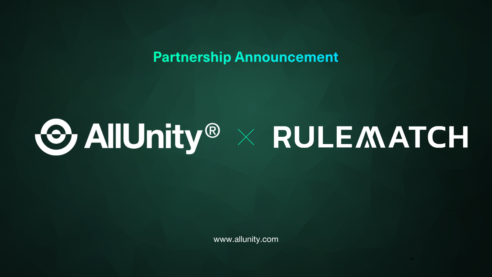 AllUnity and RULEMATCH Partner to Bring EURAU as Collateral to Institutional Digital Asset ...